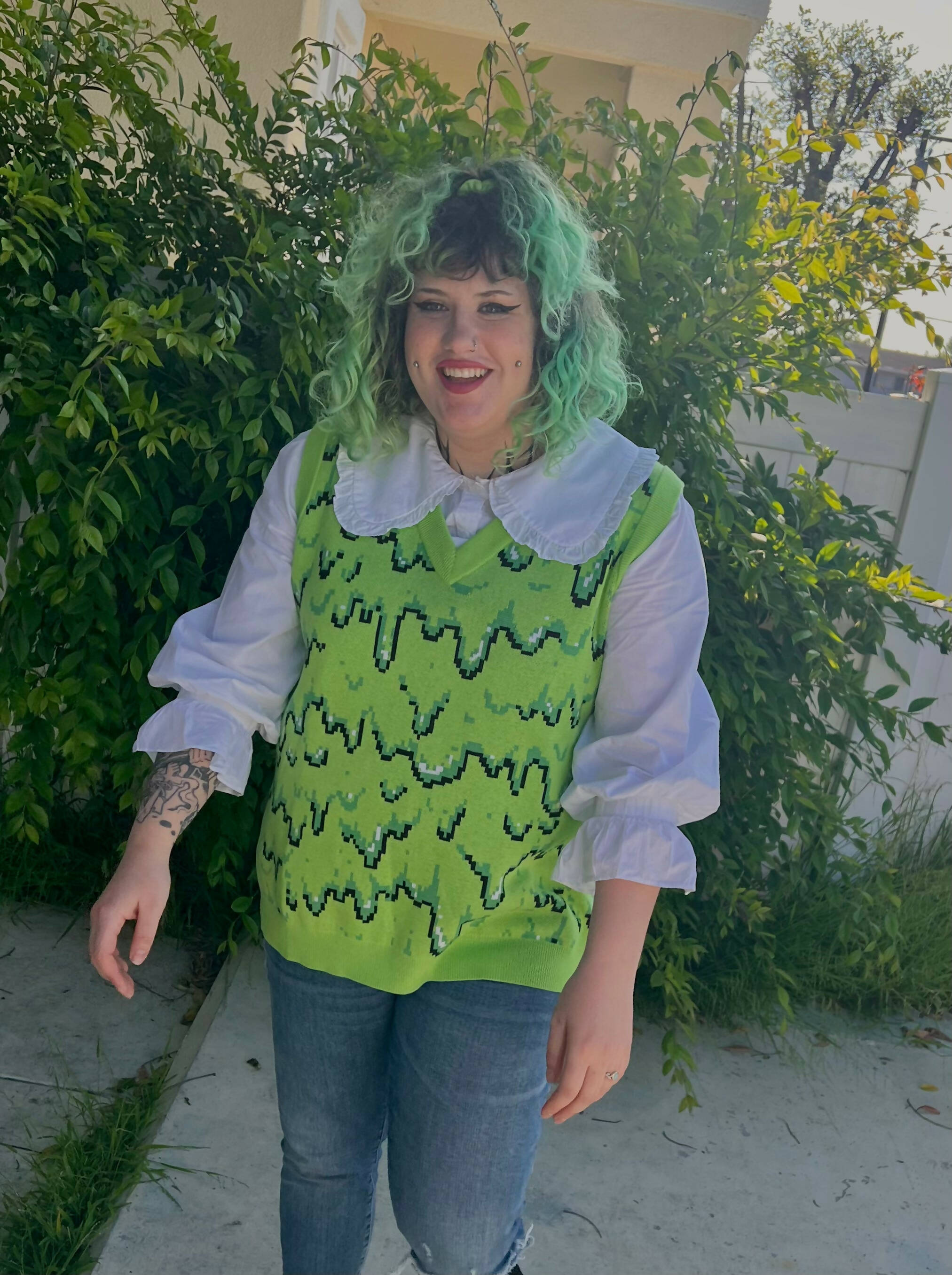 Slime Sweater Vest – Lolita Collective